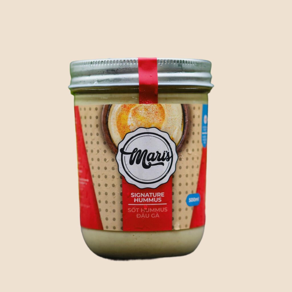 Mari’s Signature Hummus 500ml Glass Jar - Mari's - Authentic Middle ...
