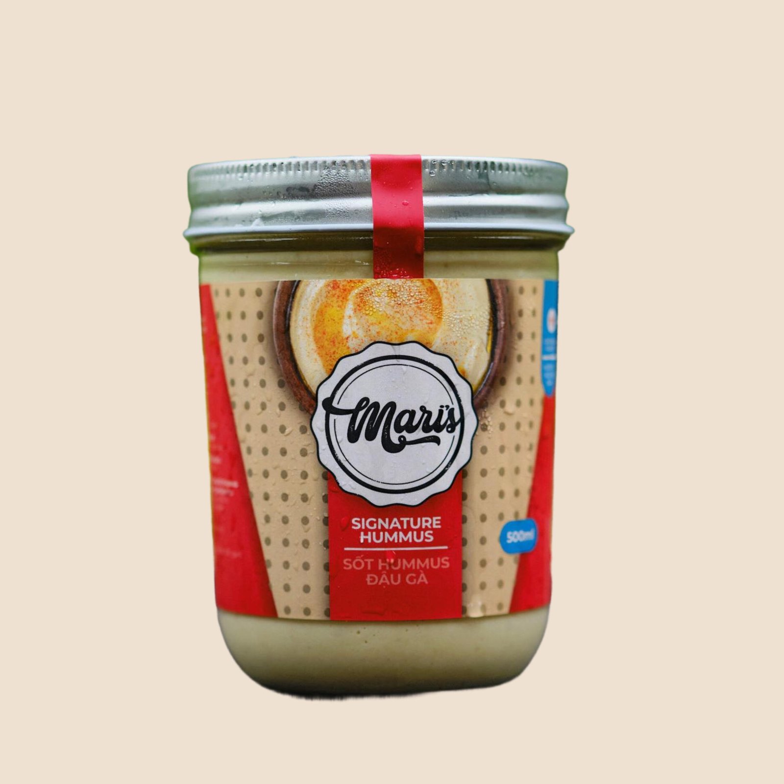 Mari’s Signature Hummus 500ml Glass Jar - Mari's - Authentic Middle ...